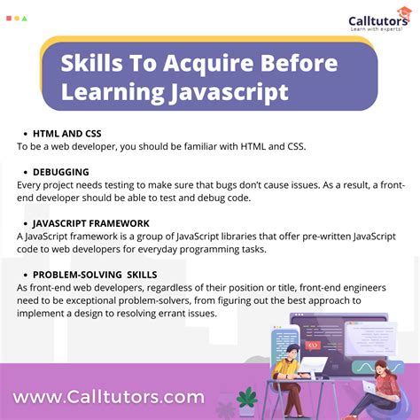 skills to acquire before learning javascript r knowledge center