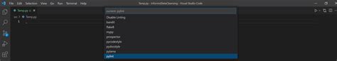 Python How To Enable Pylint In Vscode Stack Overflow