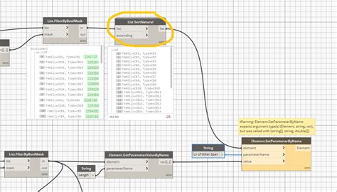How To Get List Of Elements From List Of Strings Revit Dynamo