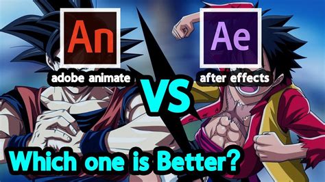Adobe Animate Vs After Effects Ultimate Comparison Youtube