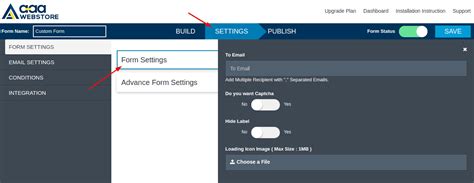 How Do I Add Or Change A Recipient For Form Submission Notifications