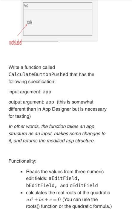 Solved Although Matlab Grader Does Not Support App Designer