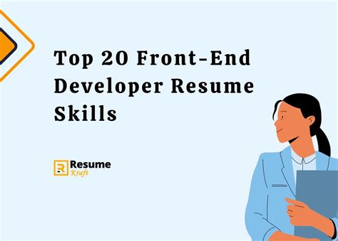 top 20 front end developer resume skills in 2025 resumekraft