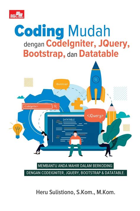 Sampul Depan Coding Mudah Dengan Codeigniter Jquery Bootstrap Dan