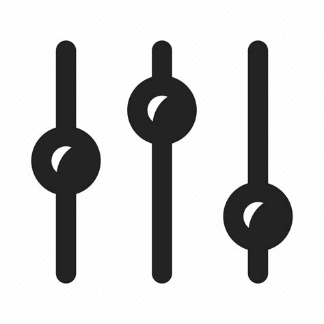 Equalizer Filter Settings Setup Icon Download On Iconfinder