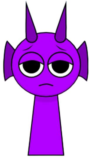 Sprunki Durple Sad With Open Crying By Titincobain On Deviantart