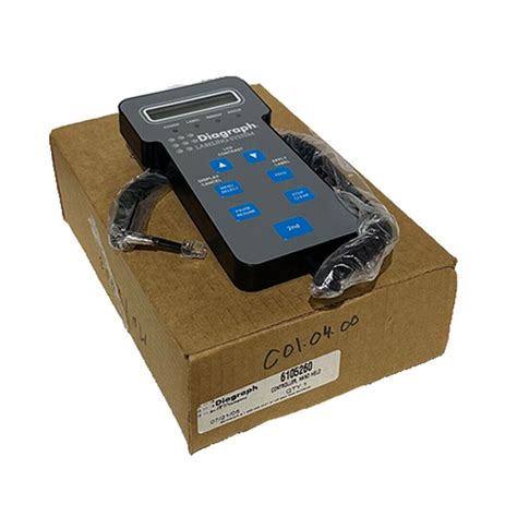 New Diagraph Labeling System 6105 260 6105260 Rev H Hand Held Contr