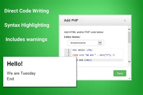 Php Code Block Concrete Cms Marketplace