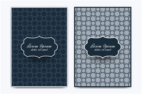 현대 벡터 템플릿 안내 책자 전단지 전단지 광고 표지 잡지 또는 연례 보고서 A4 크기입니다 이슬람 디자인 책 레이아웃입니다 이슬람 스타일에서 추상 골든 프레 젠 테이 션