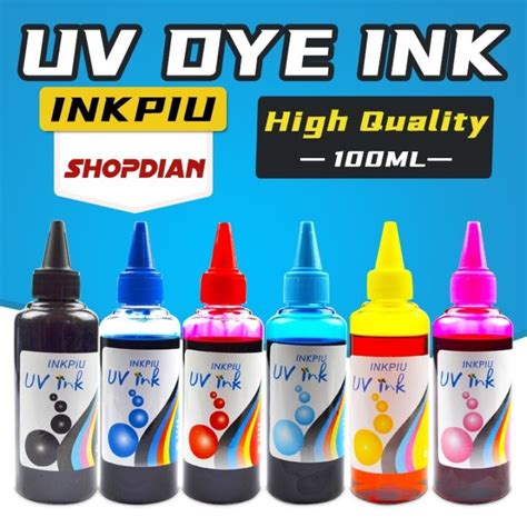 Inkpiu Uv Dye Ink Ml Color Lazada Ph