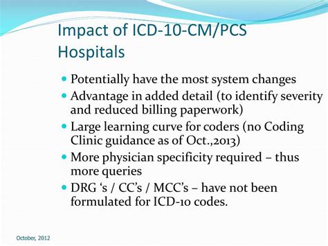 PPT ICD CM PCS What Does It Mean To Us PowerPoint Presentation Free Download ID