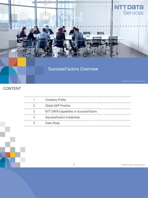 Ntt Data Sf Capabilities Pdf Sap Se Internet Of Things