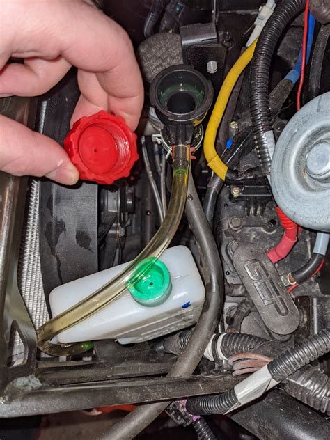 Overflow Coolant Tank Empty How Do You Fill Polaris Atv Forum
