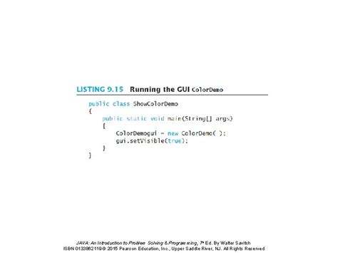 Java An Introduction To Problem Solving Programming 7