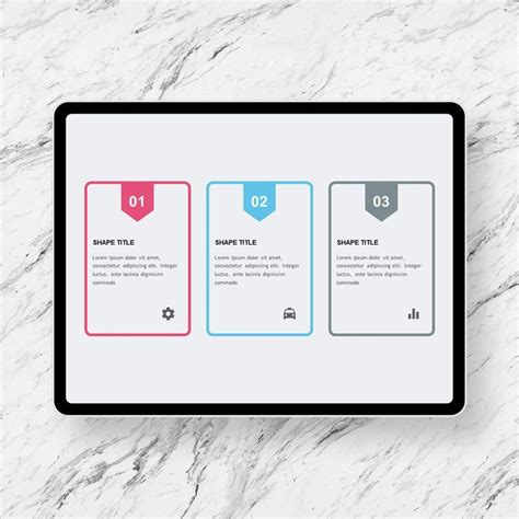 Outline Round Box Contents PowerPoint Template