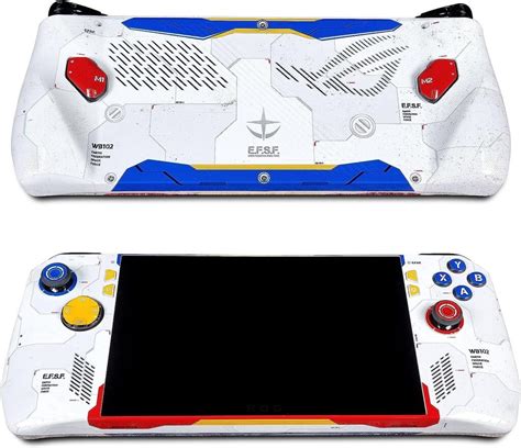 Rog Ally Skin Gundam Editiondesigned By Pop Skin Handheldmodz