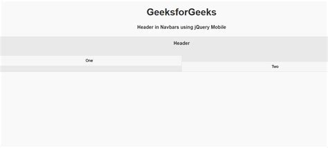 如何使用 jquery mobile 在导航栏中制作标题？ 码农参考