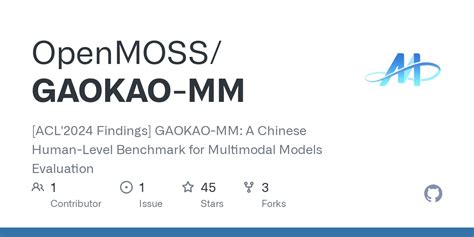 github openmoss gaokao mm [acl 2024 findings] gaokao mm a chinese human level benchmark for