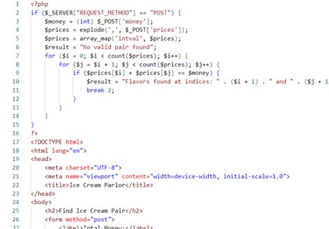 Finding Two Distinct Ice Cream Flavors In Php By Taranpreet Singh Medium