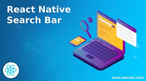 React Native Search Bar Working Of Search Bar In React Native