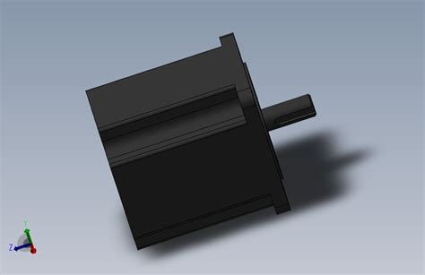 86步进电机 Solidworks 2015 模型图纸下载 懒石网