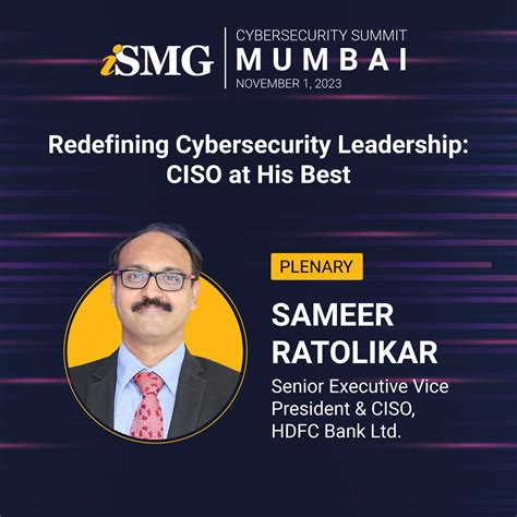 2023 Ismg Mumbai Cybersecurity Summit Information Security Media Group Ismg