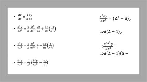 Cauchy Eular Differential Equation Pptx