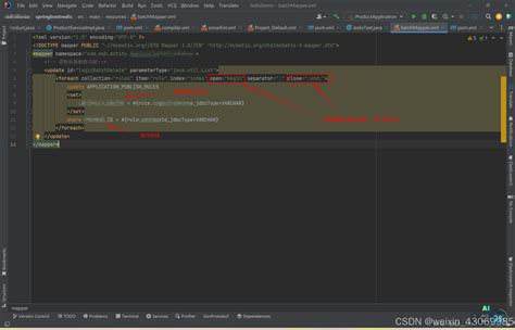 Mybatis批量更新操作（逻辑删除）对应oracle数据库oracle Mybatis批量更新 Csdn博客