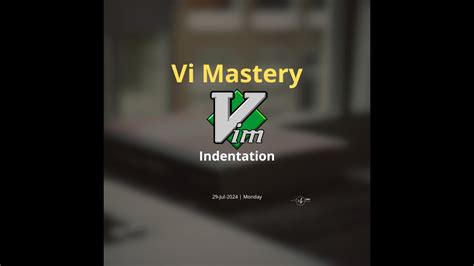 Vim Mastering Navigation Youtube