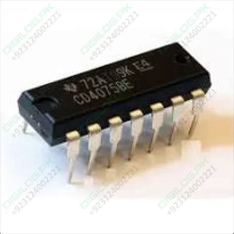 Cd4075 Triple 3 Input Or Gate Ic Digilog Pk