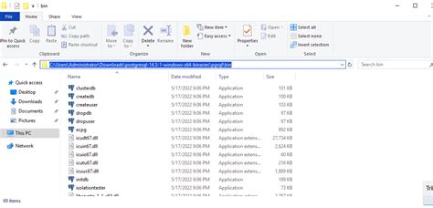 Windows に Postgresql 用のクライアントツールをインストールする Delft スタック