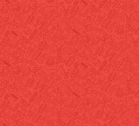 Red Menu Background Design
