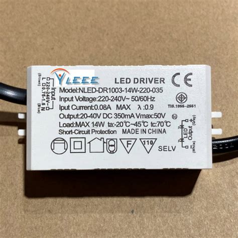 Nvc雷士led筒灯射灯天花灯led驱动电源控制器镇流器modelnled Dr1003 14w 220 035 一乐电子
