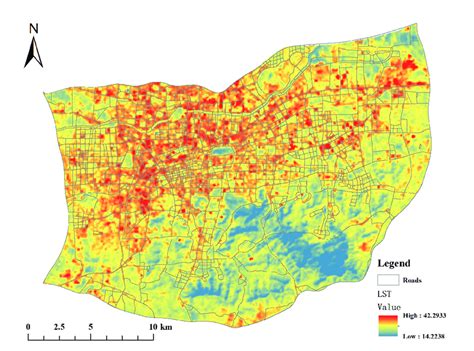 Land Surface Temperature Retrieval Results Download Scientific Diagram