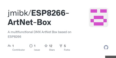 Github Jmibkesp8266 Artnet Box A Multifunctional Dmx Artnet Box