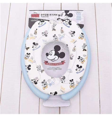 릴팡 미키 클래식 유아성인 겸용 변기커버 티몬