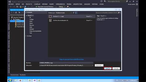 Crear Proyecto Winapi Youtube
