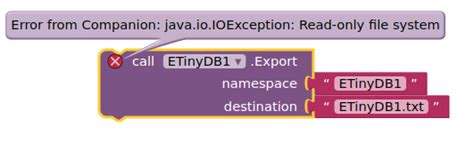 etinydb extra utilities for tiny db extensions mit app inventor
