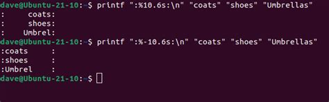 Linux에서 Bash Printf 명령을 사용하는 방법 최신