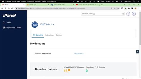 Mengatasi Website Tidak Muncul Pada Hosting Cpanel Dengan Konfigurasi Pada Php Selector Youtube