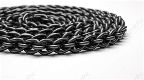 검은색 금속 체인 유선 메쉬클리핑 패스를 사용하여 흰색으로 격리된 3d 렌더링 패스 배경 벽 그래픽 배경 클리핑 패스 배경 이미지 Hd 패스 벽 그래픽 클리핑