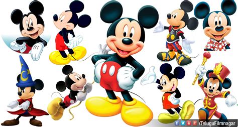 Old Mickey Mouse Cartoon Characters