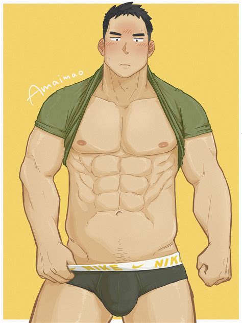 Looking At Bulge Danbooru