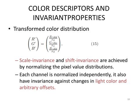 Ppt Evaluating Color Descriptors For Object And Scene Recognition