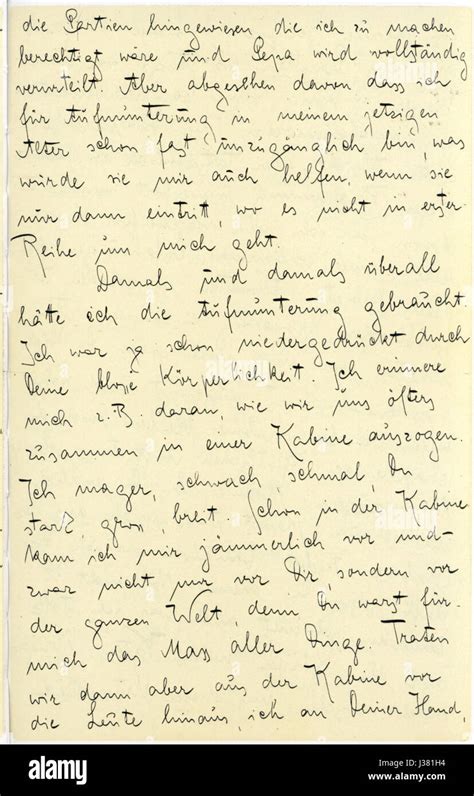 The Brief An Den Vater Letter To His Father By Franz Kafka Is A Poignant And Introspective