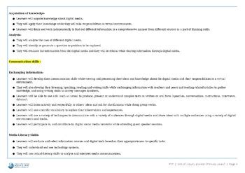 PYP Grade 4 IB Planner How We Organize Ourselves By Aristotle S Hub