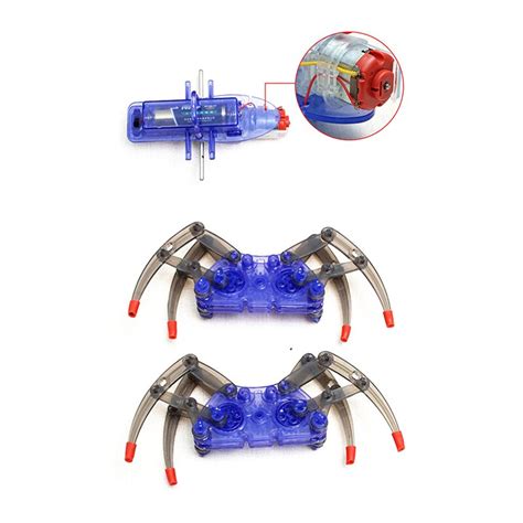 Diy Assemble Intelligent Electric Spider Robot Toy Grandado