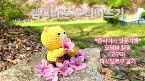[캠핑 춘식이코바늘인형] 카카오 춘식이 도안 Youtube