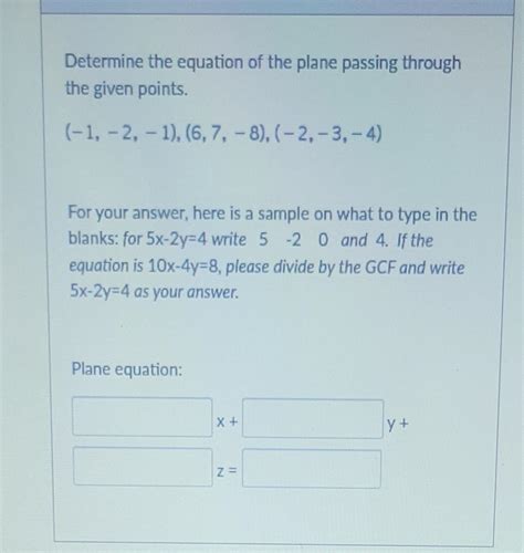 Solved Determine The Parametric Equations Of The Line Chegg