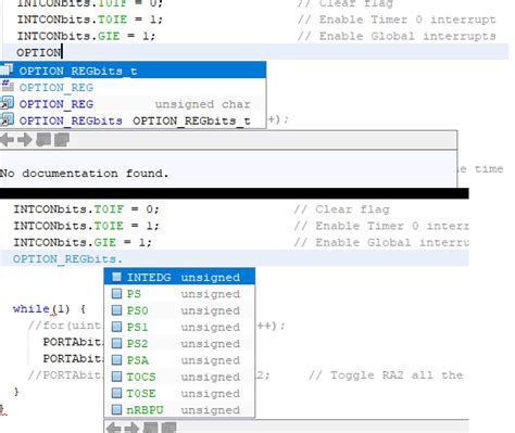 Mplabx Identifiers In C Page 1